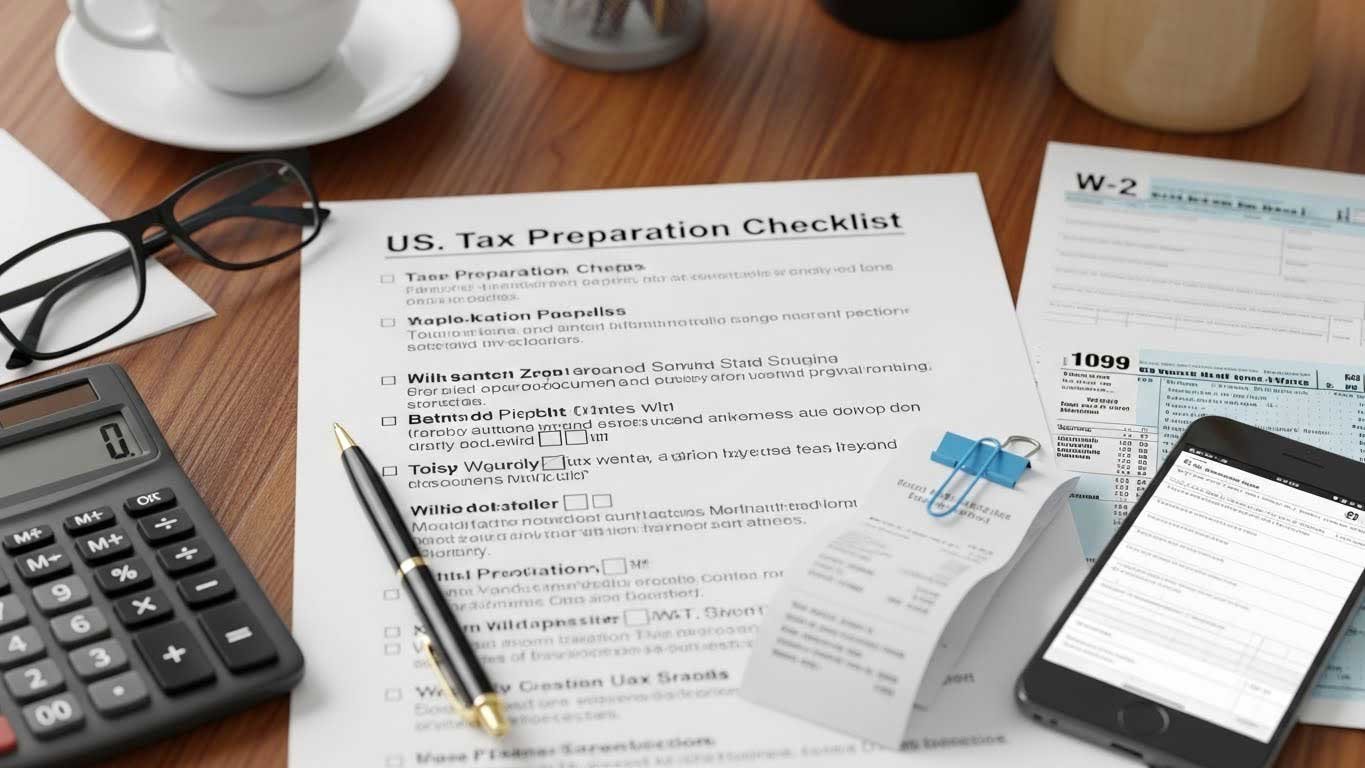 US Tax Preparation Checklist